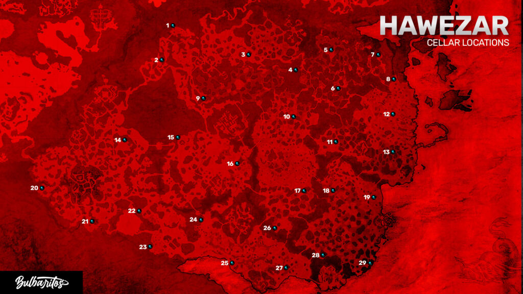Hawezar Overview in Diablo 4 | Altars, Cellars, World Boss