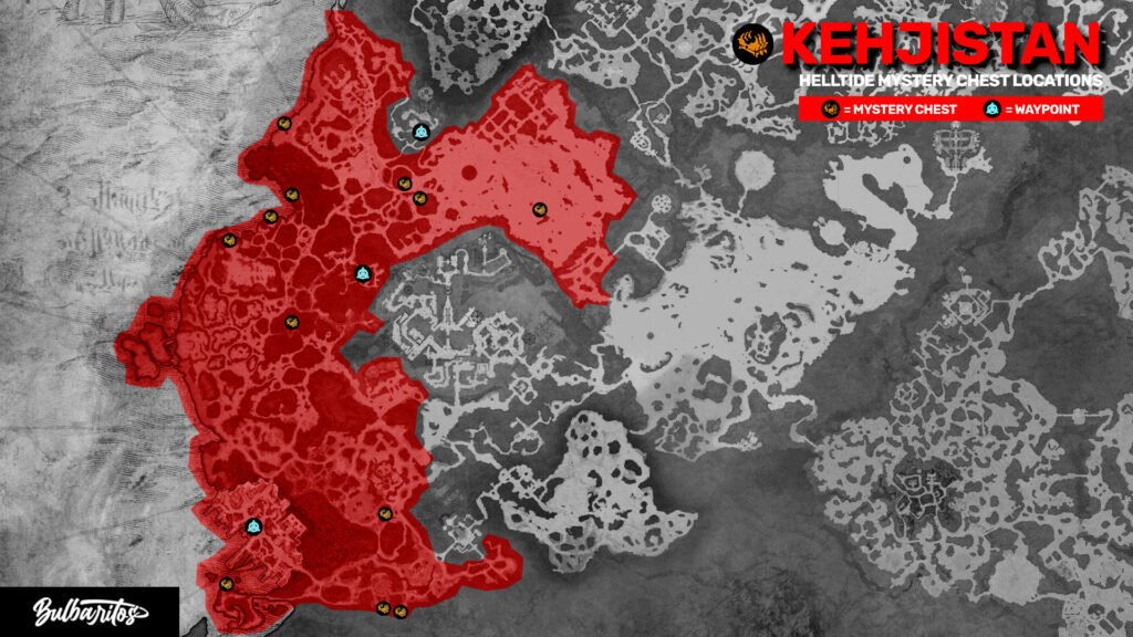 Helltide Mystery Chest Locations and Maps | Diablo 4 Guide