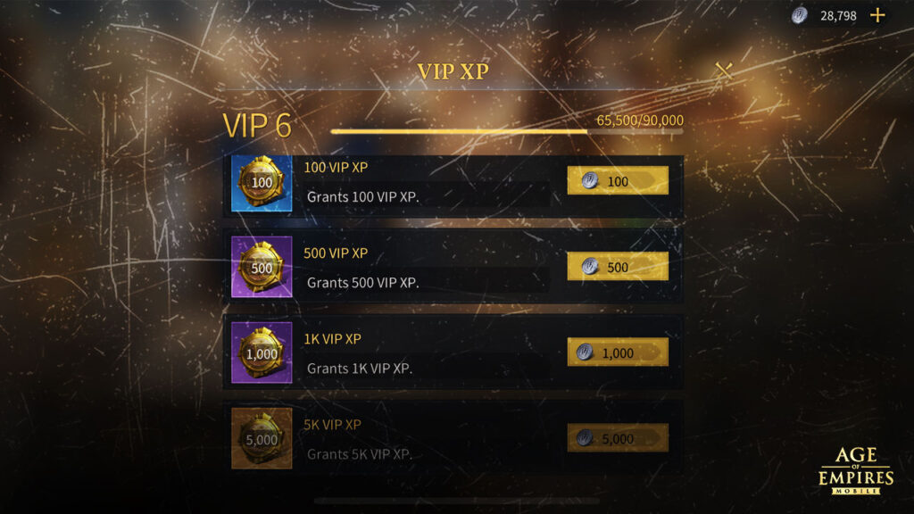 Complete Age of Empires Mobile VIP Guide and Breakdown (2025)